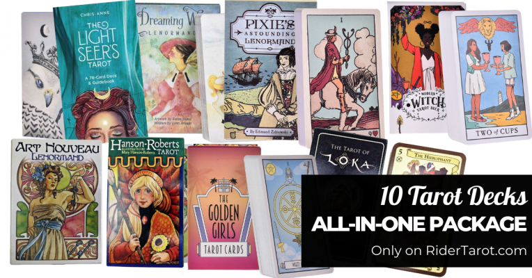 10 TAROT DECKS ALL-IN-ONE PACKAGE – Buy Real Tarot Cards in the USA